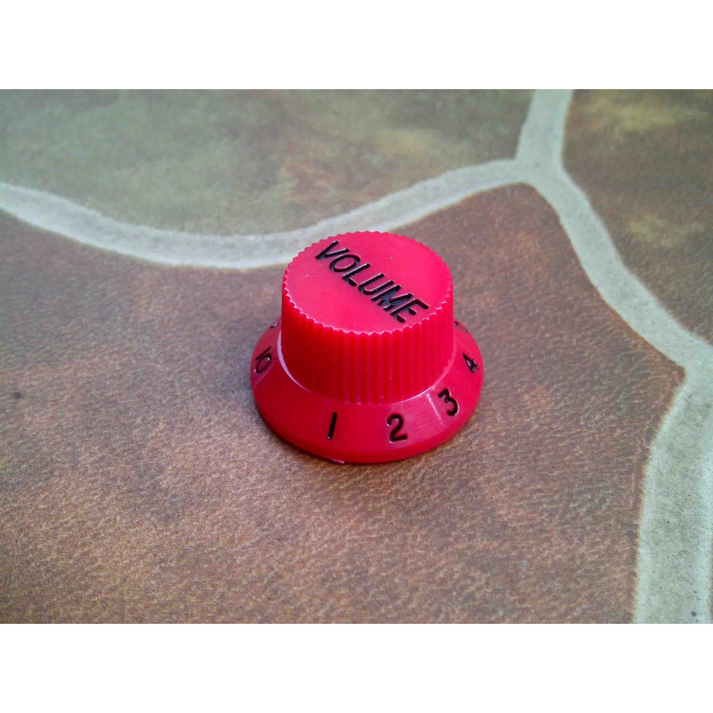 MERAH Red Knob Volume Control Guitar Red Guitar Potentio Knob For ...