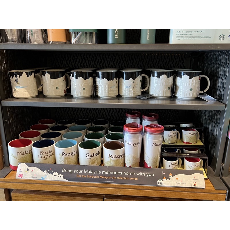 [READY STOCK] Starbucks City Skyline Relief Mugs / Tumblers (Malaysia ...