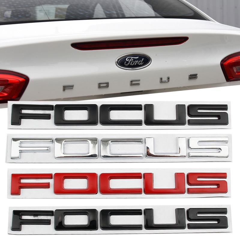 3D Metal Ford 2019-2021 New Focus tail logo FOCUS lettler logo ...