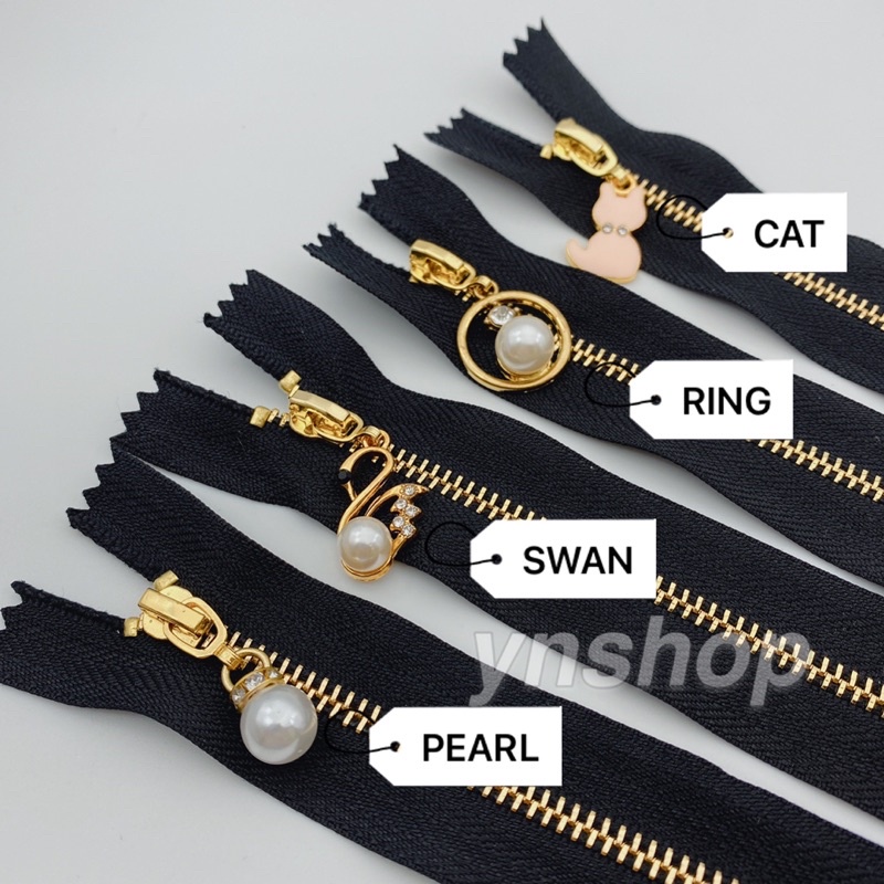 JZ301 Fancy Zipper Zip Baju Zip Metal Zip Besi Zip Jubah | Shopee Malaysia