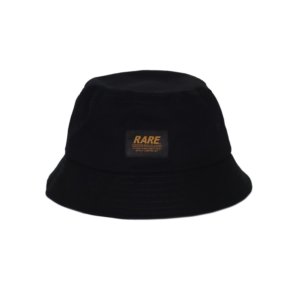 RARE, BUCKET HAT BLACK & GREY | Shopee Malaysia