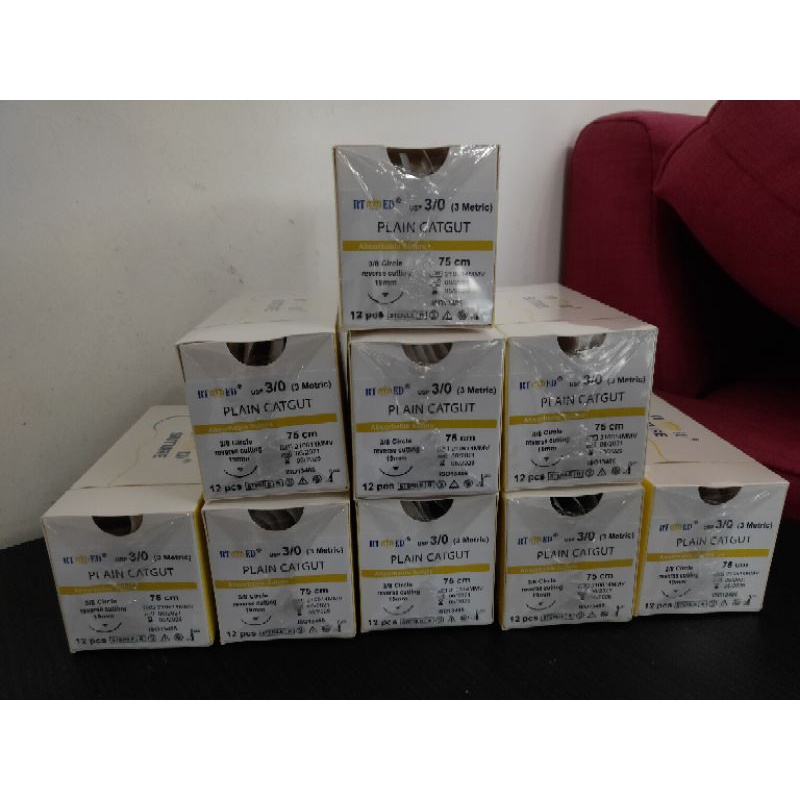 Catgut Absorbable Suture (New Stock Expired May 2026) | Shopee Malaysia