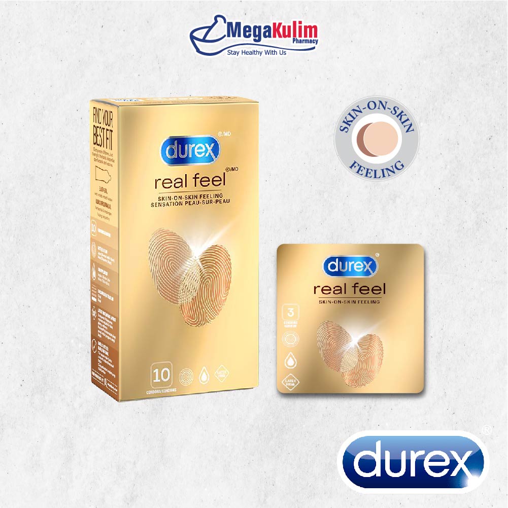 Durex Real Feel (3's / 10's) | Shopee Malaysia