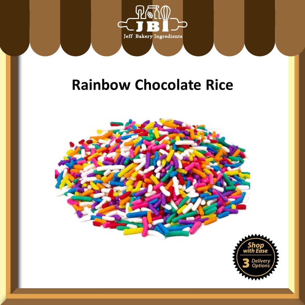 (Buy 1 FOC 1) Rainbow Chocolate Rice Colourful colour | Shopee Malaysia