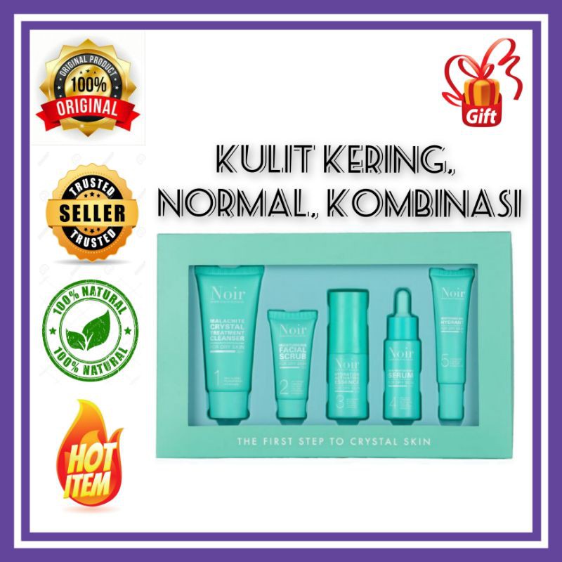 🔥🔥FREE GIFT +🎁🔥🔥MINISET NOIR 5 IN 1( KULIT KERING) | Shopee Malaysia