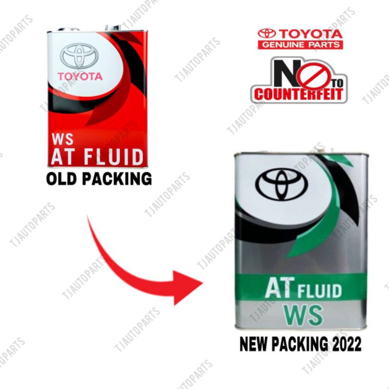 ORIGINAL TOYOTA ATF WS AUTO OIL ( 08886-81855) | Shopee Malaysia