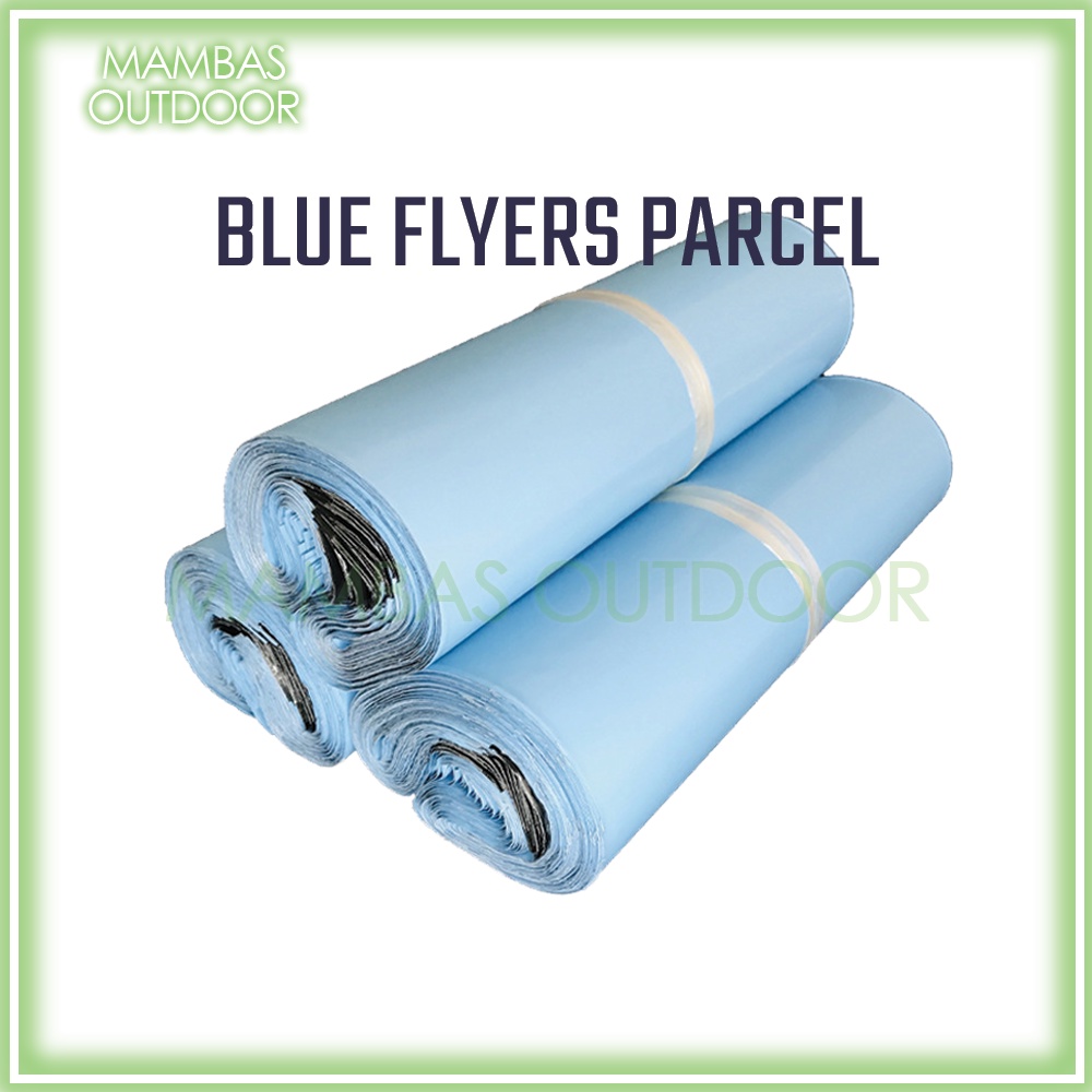 [100 Pcs] Blue Courier Bag Flyers Mailer Packaging Shipping Parcel ...