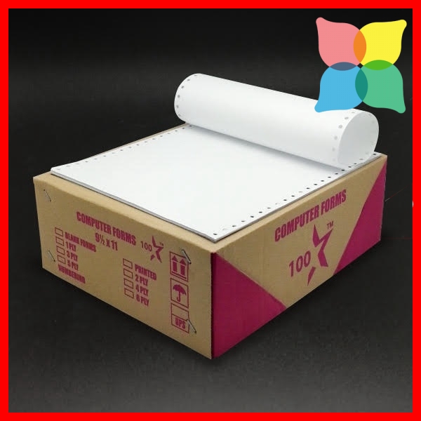 Computer Form NCR 9.5 X 11'' 1PLY W (2000 FANS / BOX) | Shopee Malaysia
