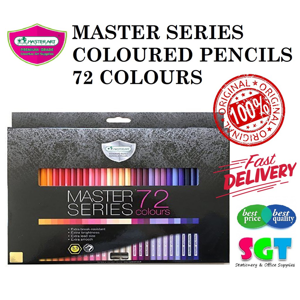 MASTER ART Master Series Coloured Pencils ( 72 Colours ) | Shopee Malaysia