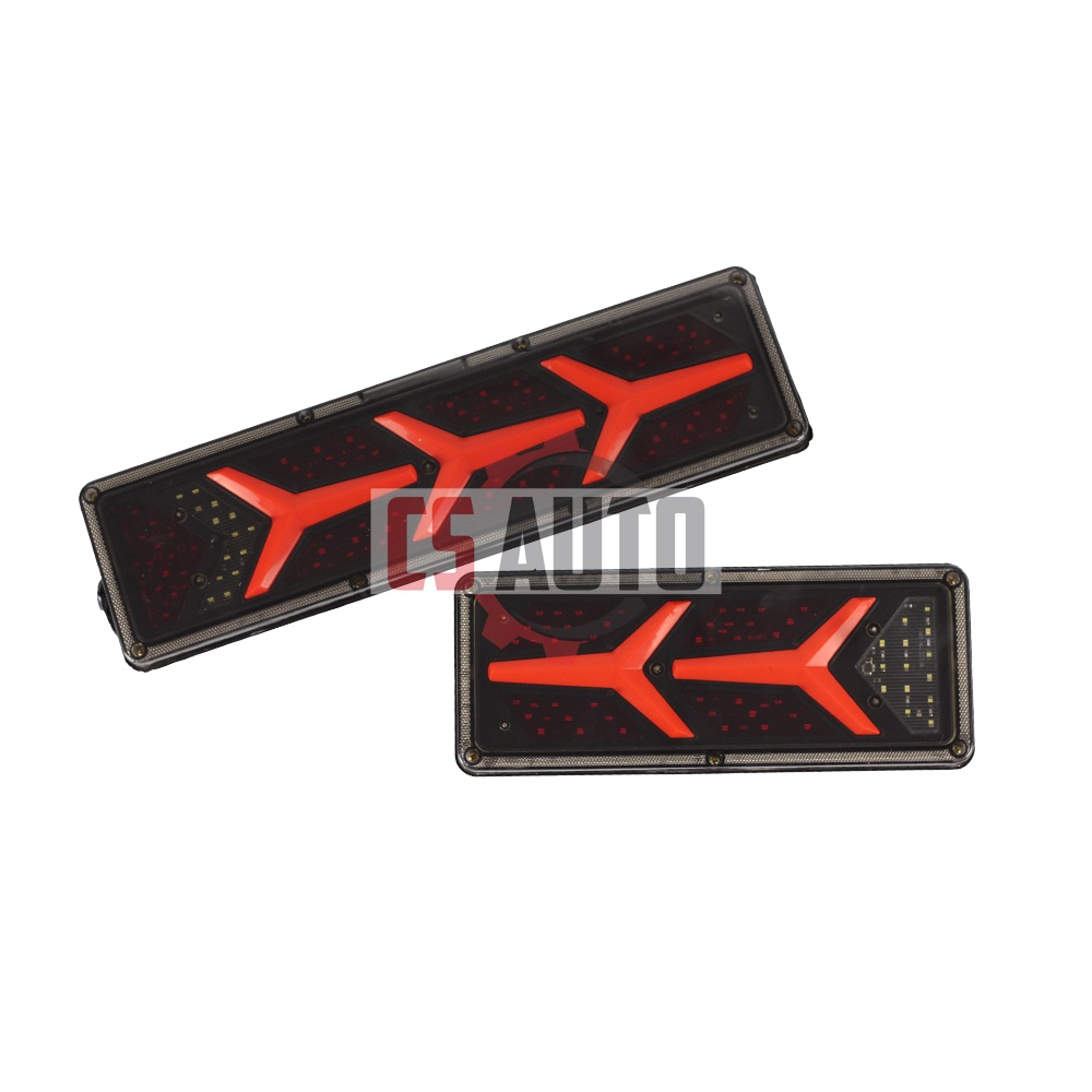 Led 24v Running Tail Lamp Lambo Lampu Belakang Lori Treler Lorry Rear ...