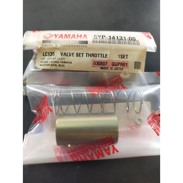 ORIGINAL Piston carburetor LC135-V1 VALVE SET SENSOR THROTTLE SLIDE ...