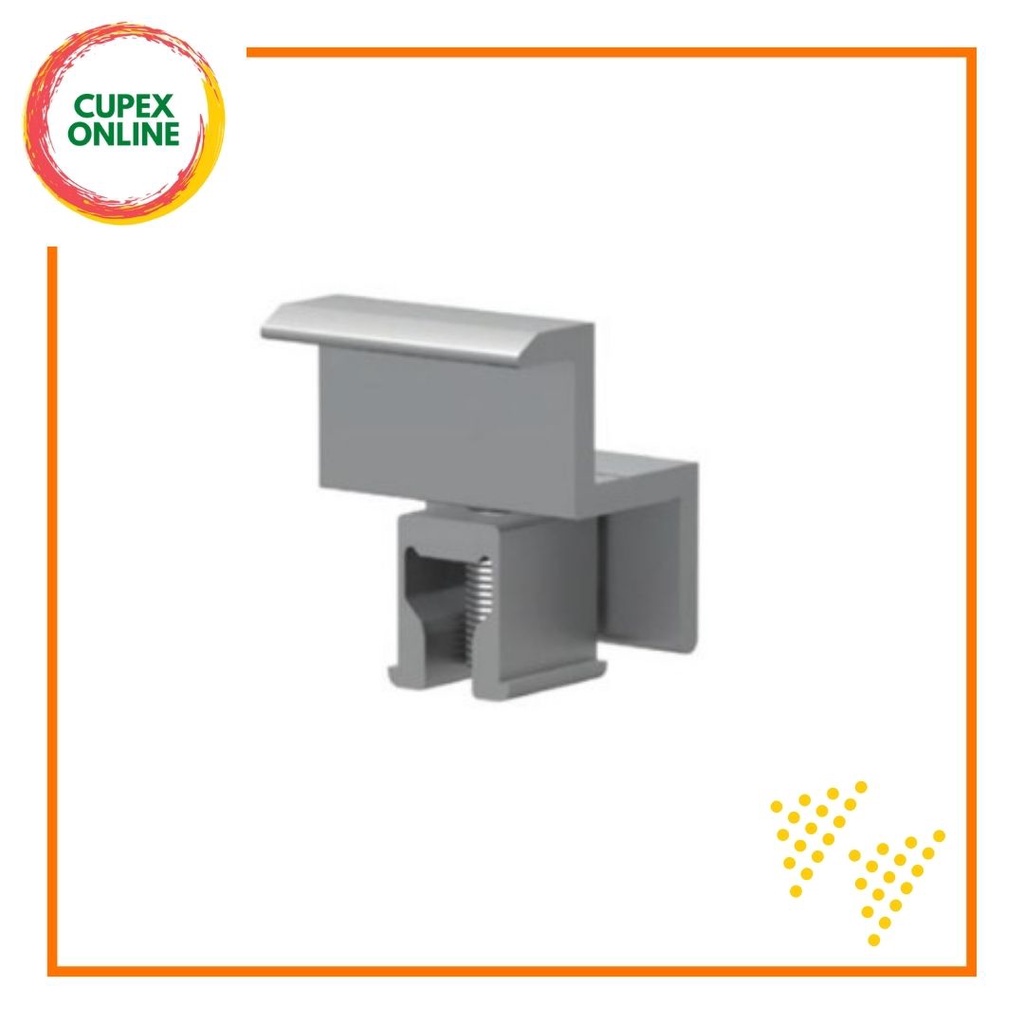 [EC-M40/OM] Clenergy PV-ezRack Module End Clamp - Omega Series for ...