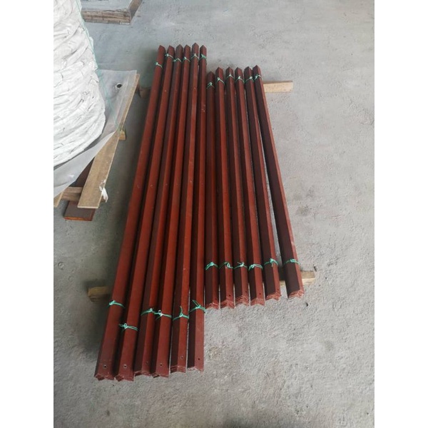 Angle Bar for Chainlink Pagar 4 kaki 5 kaki | Shopee Malaysia