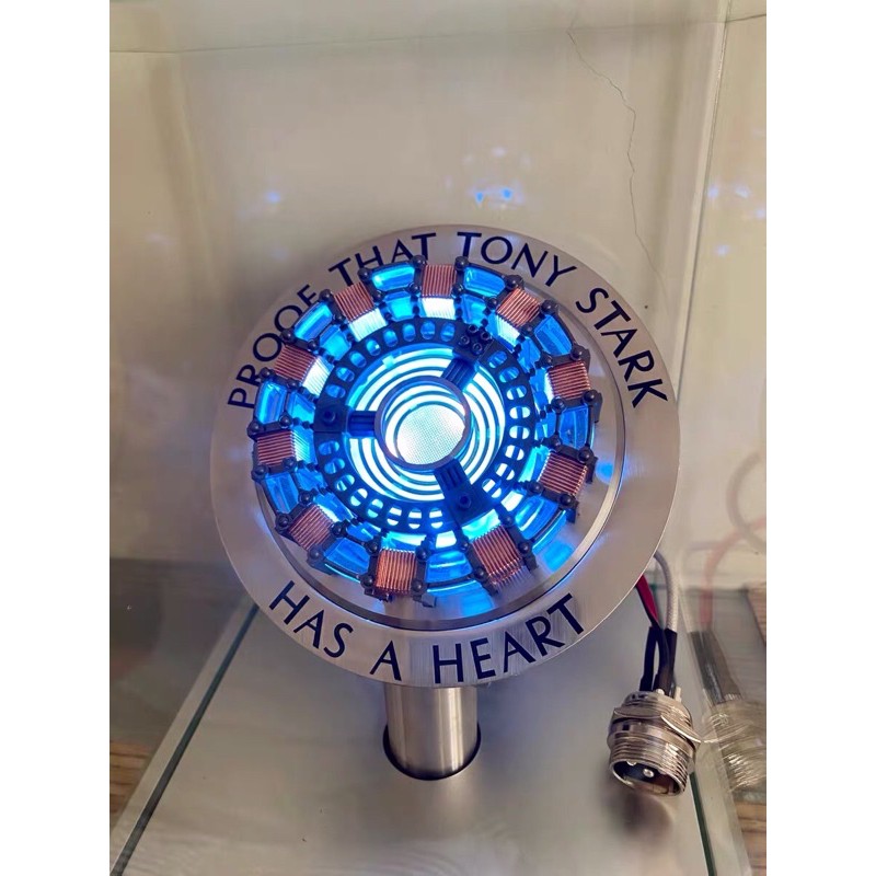 Marvel Avengers Iron man arc reactor Tony Stark has a heart | Shopee ...