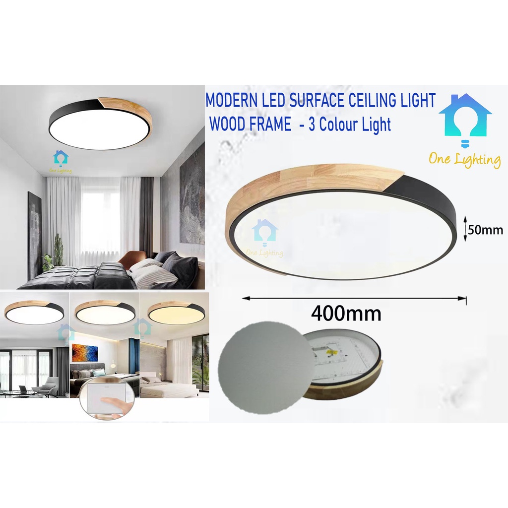 CRYSTAL Dazzling Luxury LED Ceiling Light 3 Step Colour / NORDIC MUJI ...