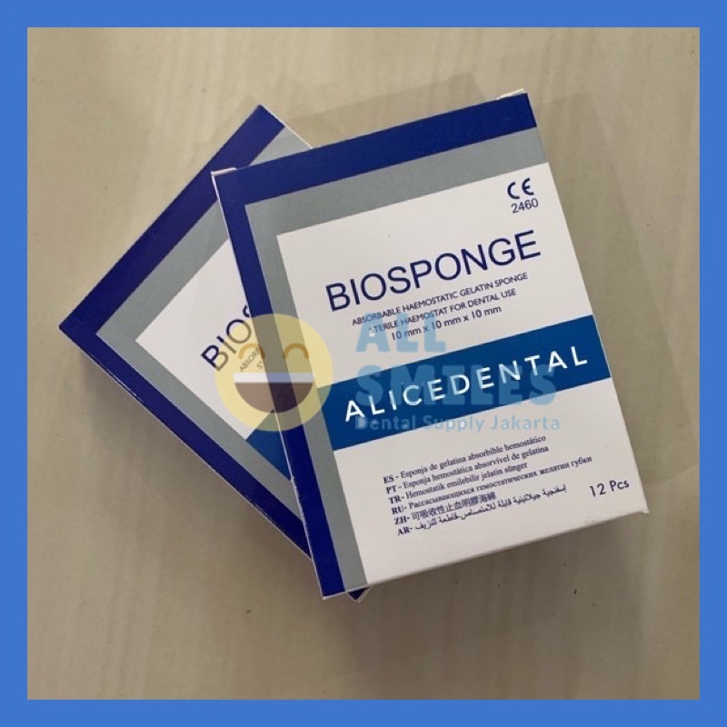 Biosponge Surgisponge dental spongostan haemostatic hemostatic ...