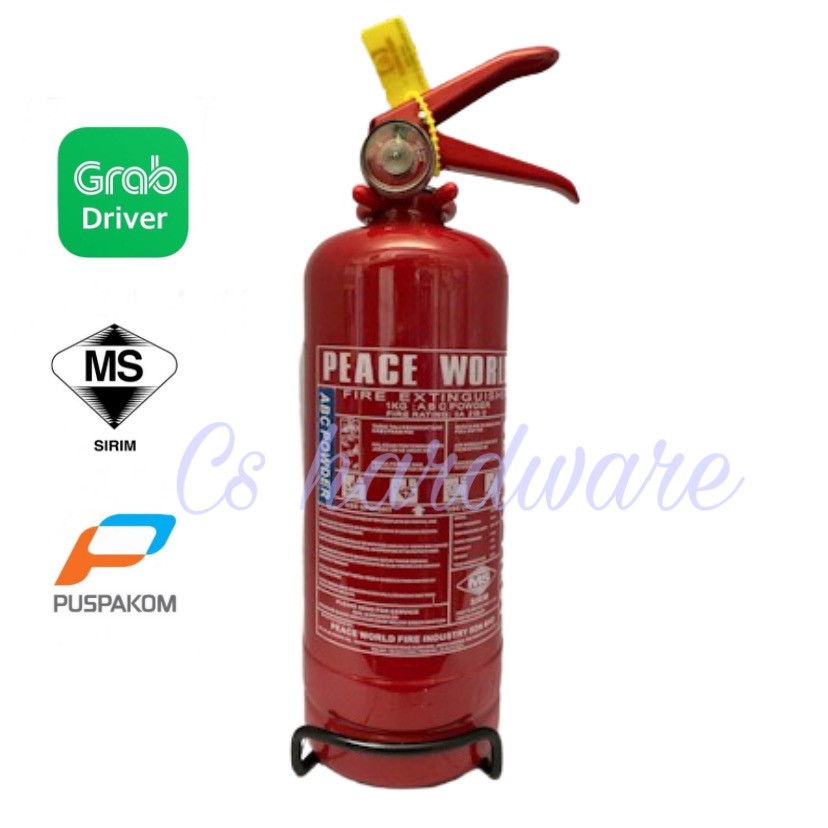 1KG ALAT PEMADAM API / 1KG FIRE EXTINGUISHER ABC DRY POWDER / 1KG ...