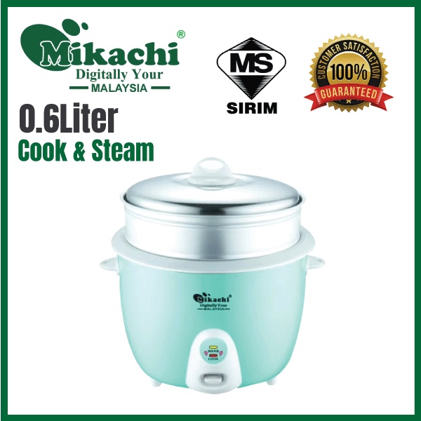 MIKACHI RICE COOKER 0.6Liter , 1.0Liter , 1.8Liter , 2.8Liter | Shopee ...