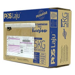 PosLaju Prepaid Box - Blue (M) | Shopee Malaysia