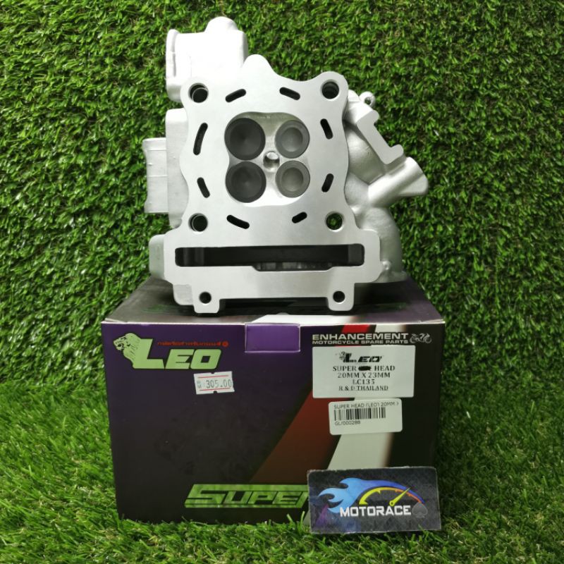 LEO RACING SUPERHEAD WITH VALVE ONLY 20MM/23MM YAMAHA LC135 / Y15ZR ...
