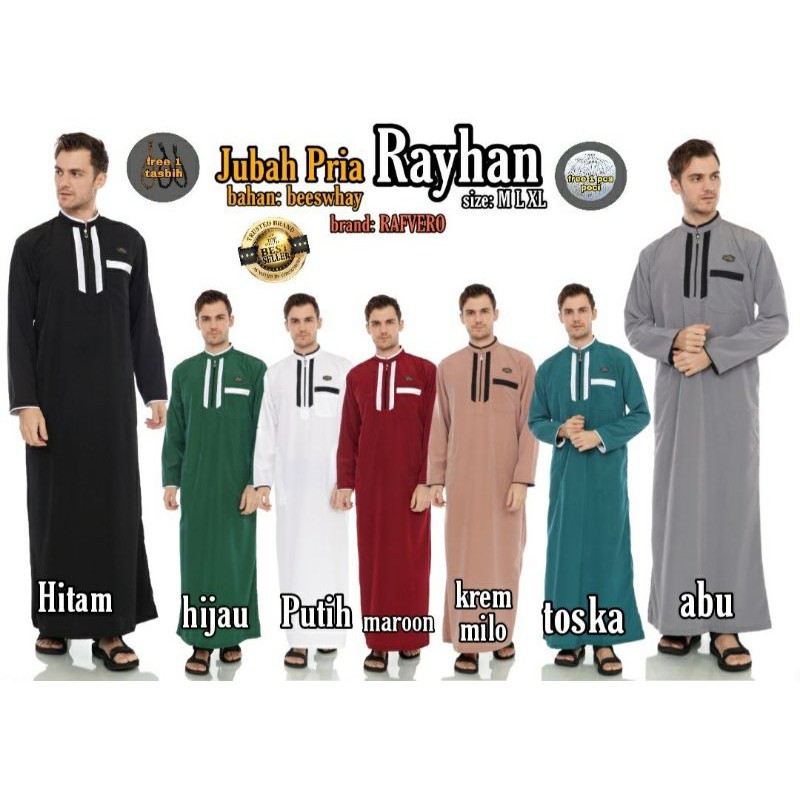 Best ADULT MEN'S ROBES GAMIS GUS AZMI SUBANUL MUSLIMIN ORIGINAL REYHAN ...