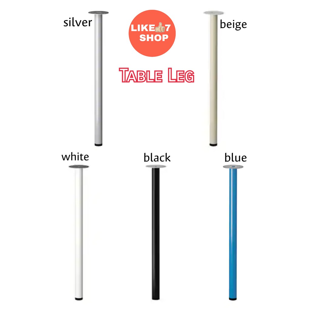 IKEA ADILS Table Leg(white,black,blue,silver,beige) | Shopee Malaysia