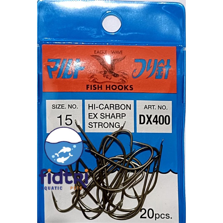 EAGLE WAVE FISH HOOK DX400 MATA KAIL IKAN ALAT PANCING | Shopee Malaysia