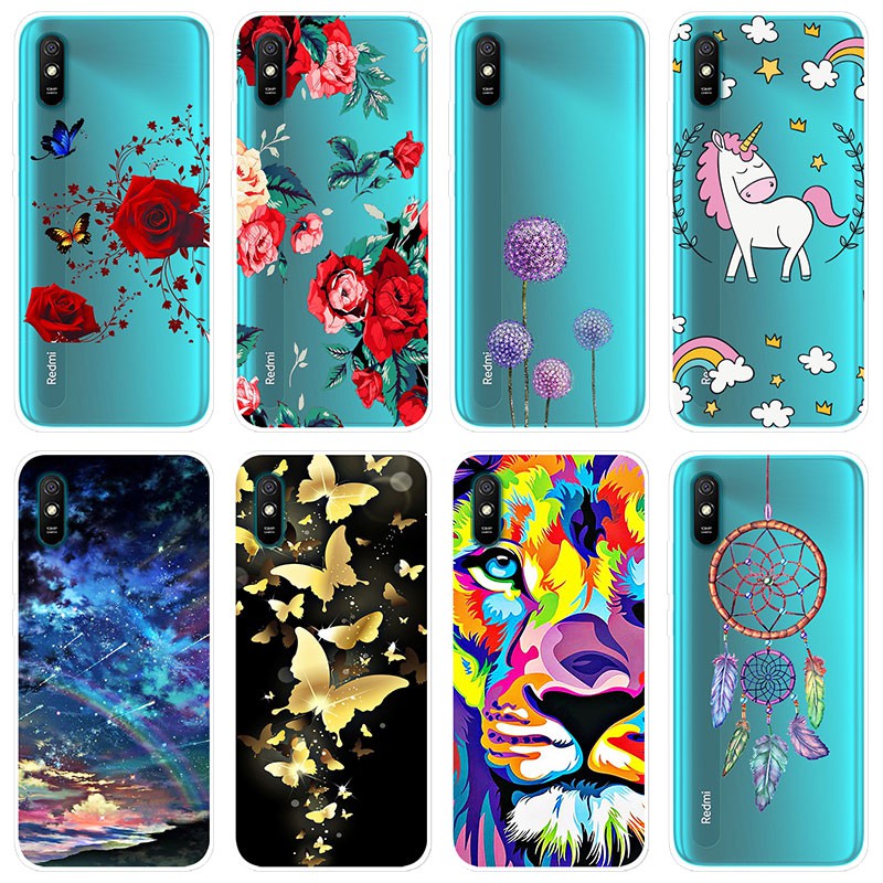 Redmi 9A Case Silicone TPU Back Cover Xiaomi Redmi 9A 9 A Redmi9A Soft ...