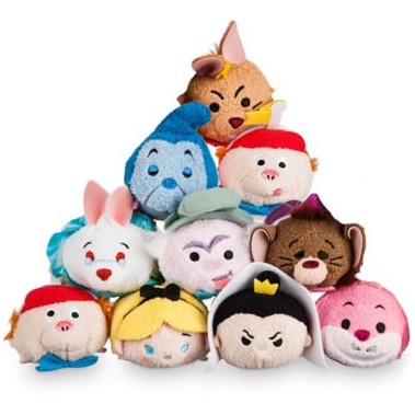 Tsum Tsum Mini Alice In Wonderland Plush Toy Cheshire Cat White Rabbit ...