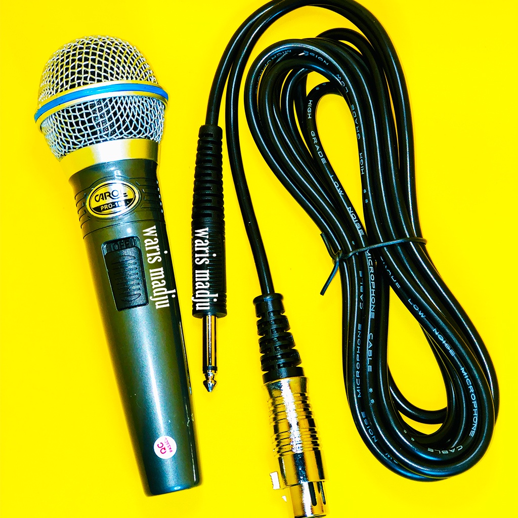 Mic CARROL Microfhone CARROL MIC KARAOKE MICROFON MICROFON Cable ...
