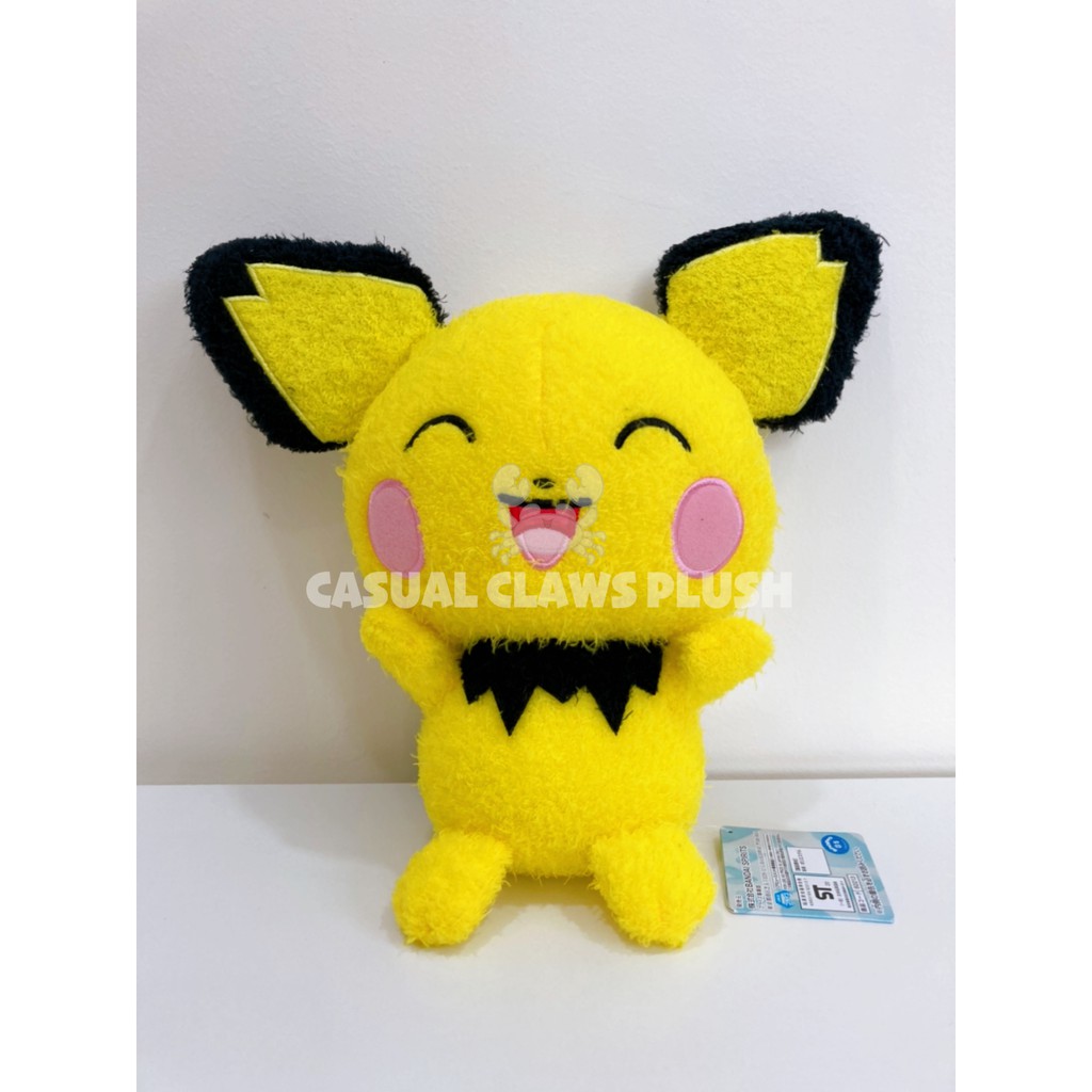 [BANPRESTO Original] Pokemon Pichu Fluffy Hugging Plush (From Japan ...