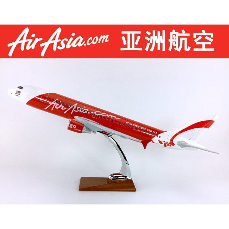 AirAsia Airbus A320-200 47cm aircraft model Die Cast Collection (Pre ...