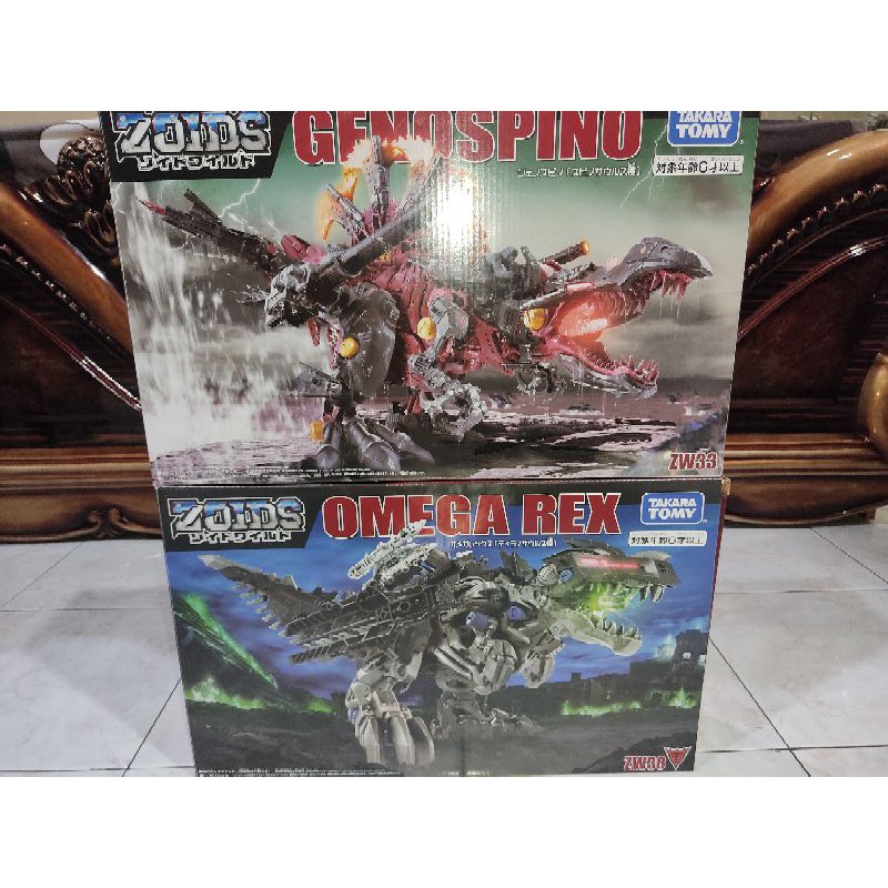 (New) Zoids Wild Zero Takara Tomy Genospino/ Omega Rex | Shopee Malaysia