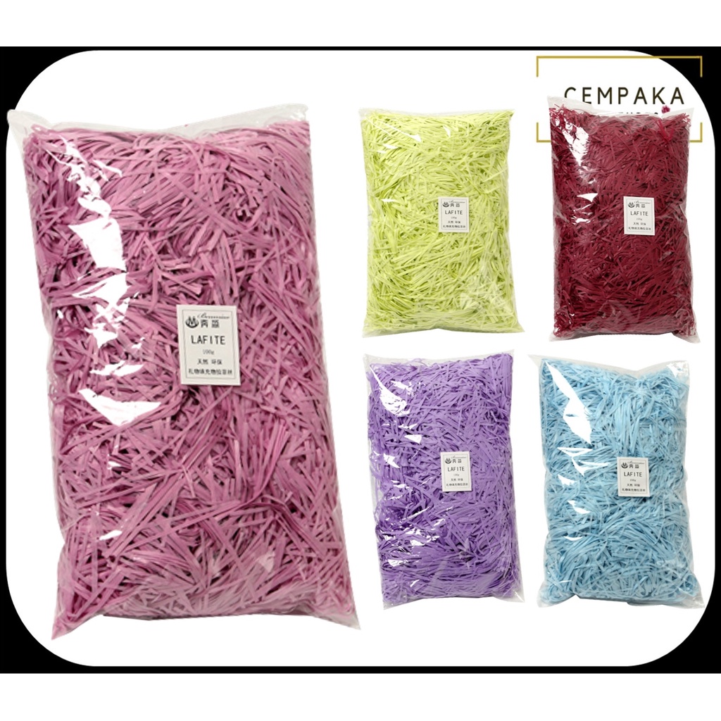 10g & 50g Shredded Paper Decoration Fiber Gift Box Filler Surprise ...