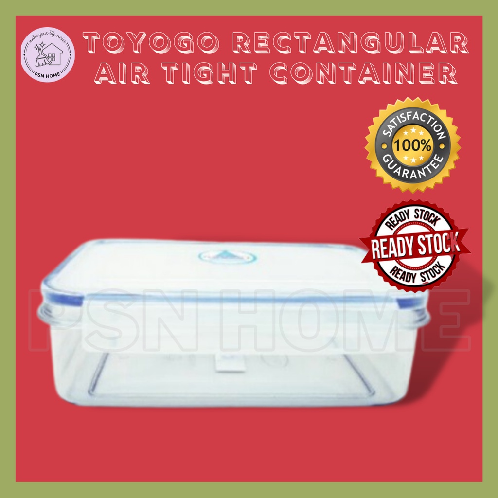 TOYOGO Rectangular Air Tight Lock & Lock Container Plastic Bekas ...