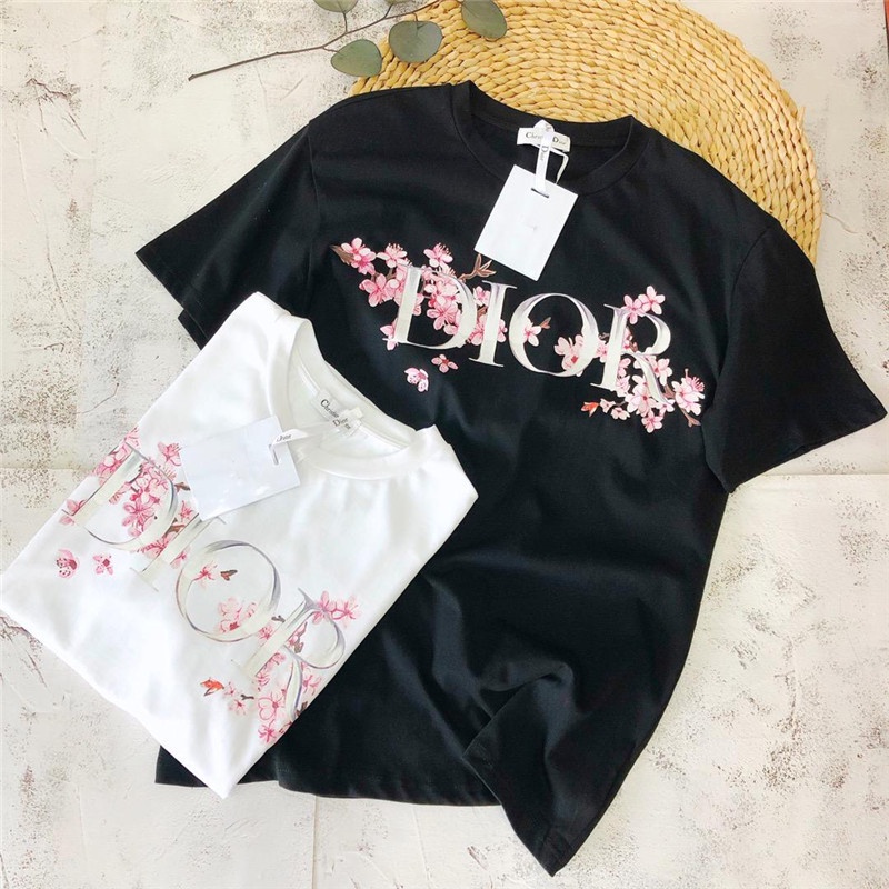 DR Ready Stock Pure Cotton T-Shirt Letter Printing Trend Versatile Men ...