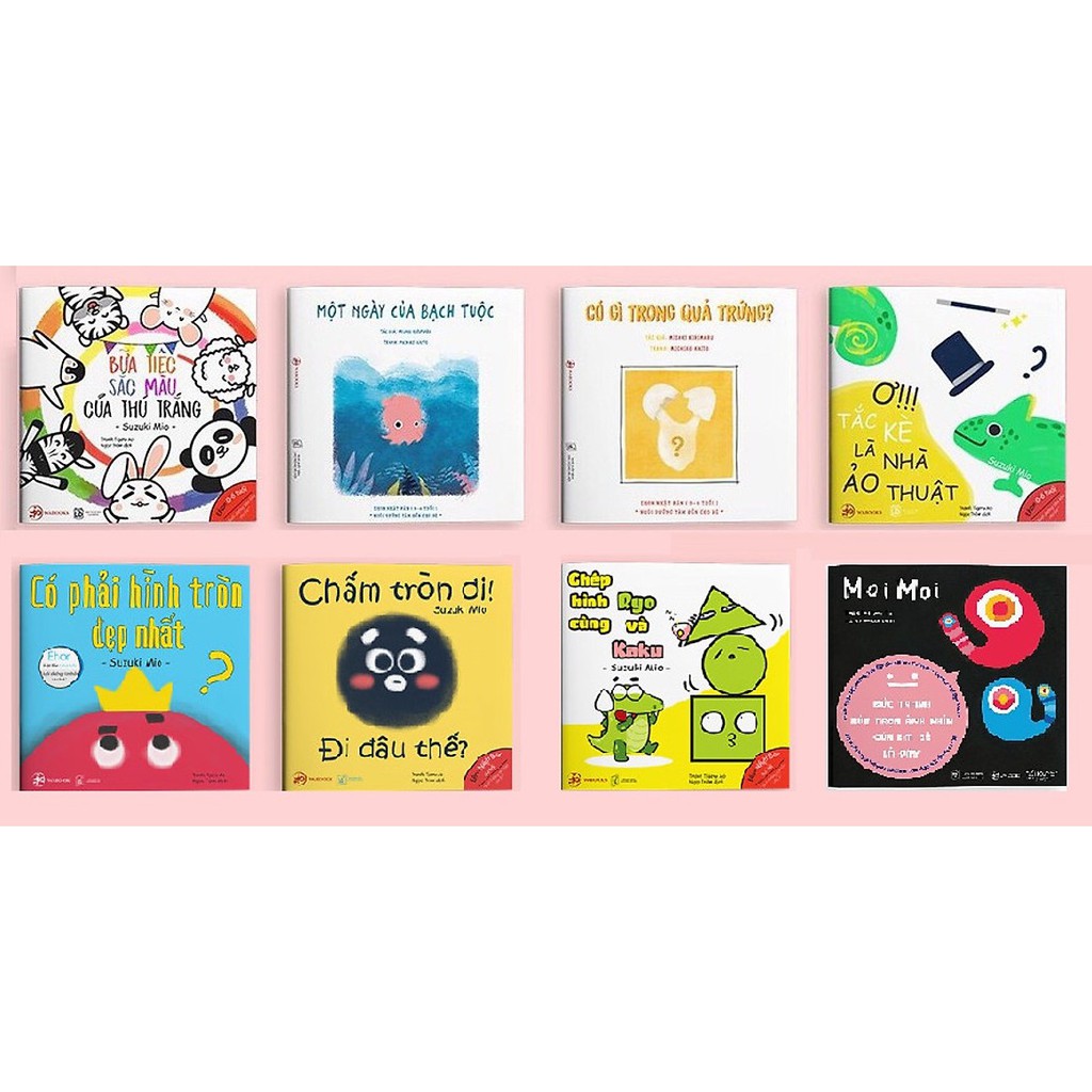 Book - Combo of 8 Japanese Ehon Books for Intellectual Development for ...