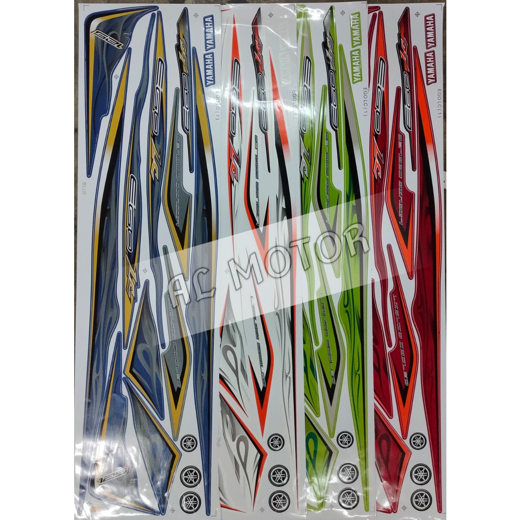 YAMAHA ELC EGO-LC STICKER (1) STRIPE BODY STICKER EGO LC | Shopee Malaysia