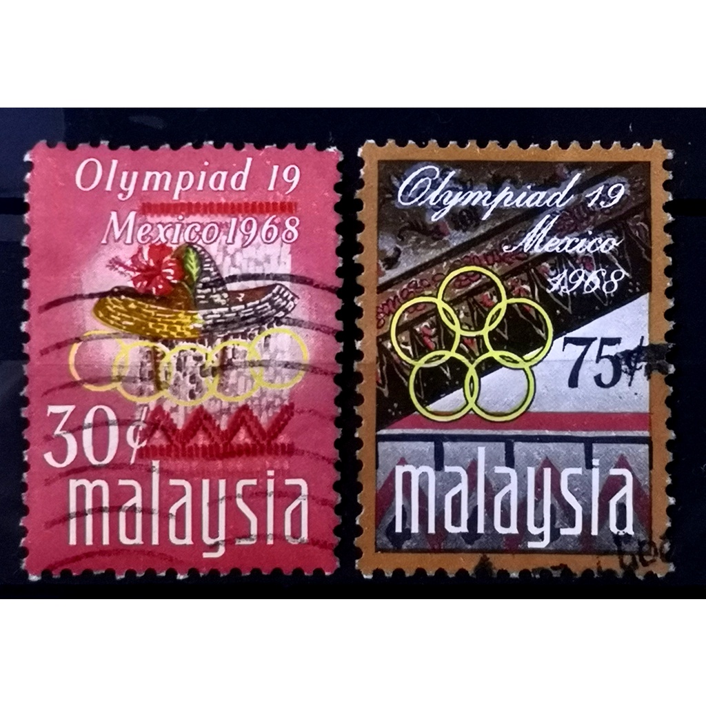 [STM 380] Malaysia 1968 Olympic Games - Mexico City, Mexico - complete ...
