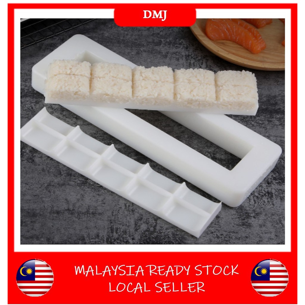 READY STOCK 10/20 PIECES OF SUSHI MOLD FOR COMMERCIAL/HOME USE RICE ...