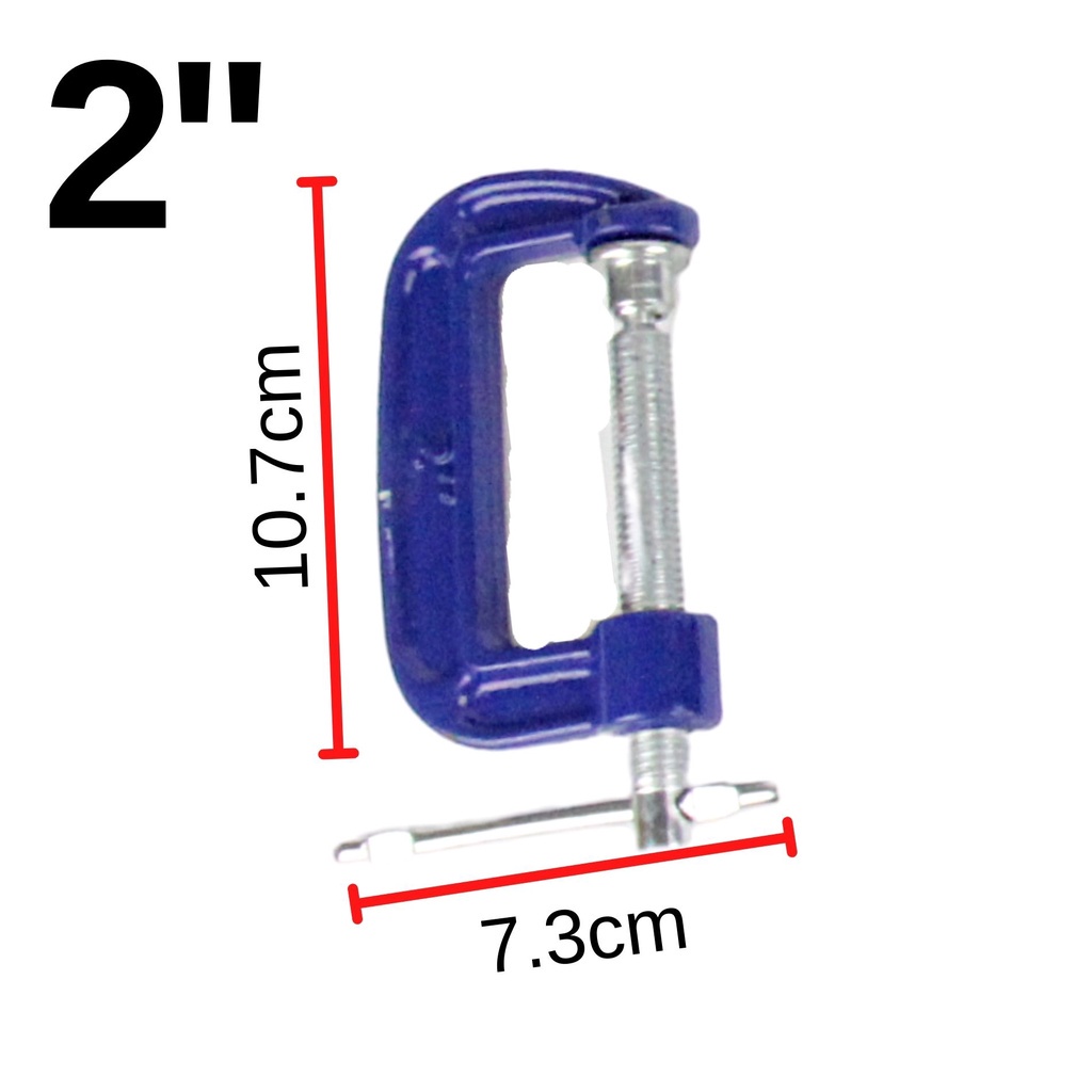 Heavy Duty G-Clamp For Woodwork Metalwork Construction G-Pengapit Apit ...