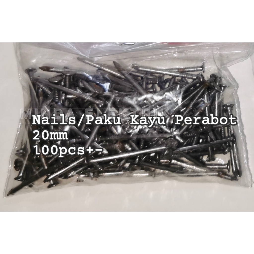 Paku Kayu/ Paku Simen Batu/ Concrete Nail/ Wood Nail | Shopee Malaysia