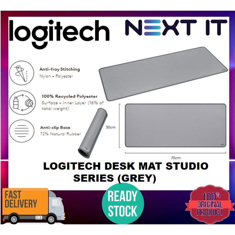 [READY STOCK] Logitech Desk Mat - Studio Series, Multifunctional Large ...