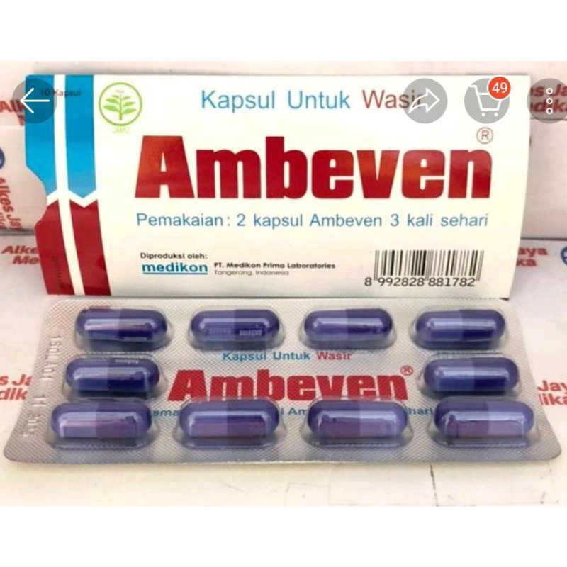JAMU KAPSUL UNTUK WASIR (AMBEVEN) | Shopee Malaysia