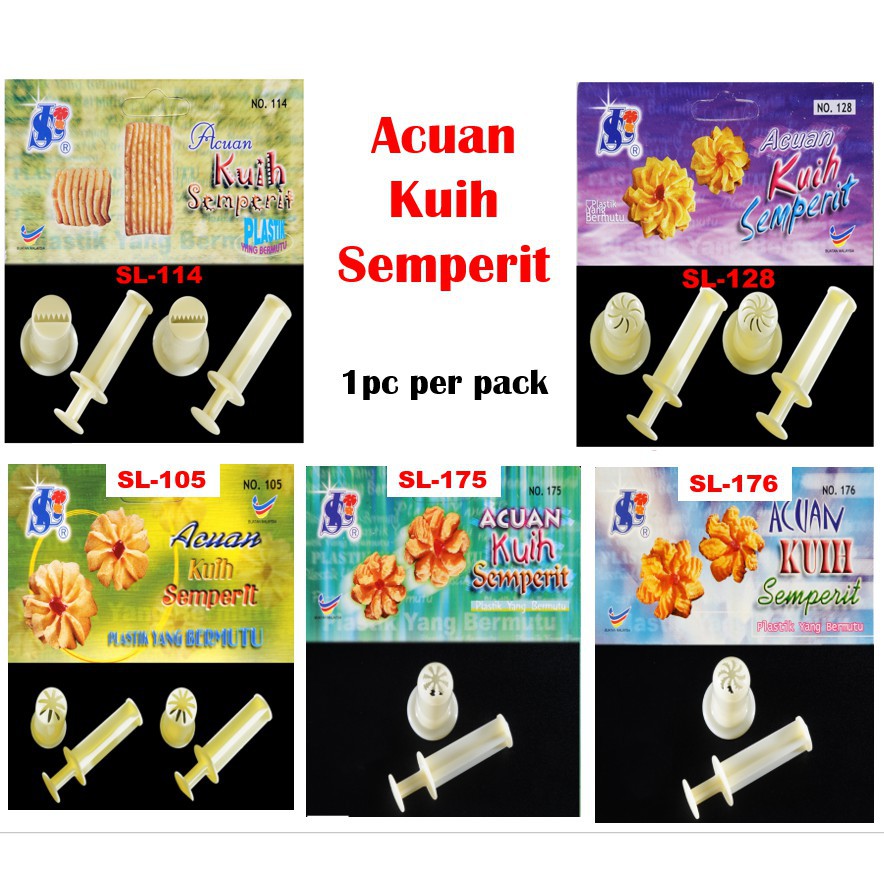 [NO.105/114/128/175/176] Acuan Tekan Berpam/ Kuih Biskut Raya ...