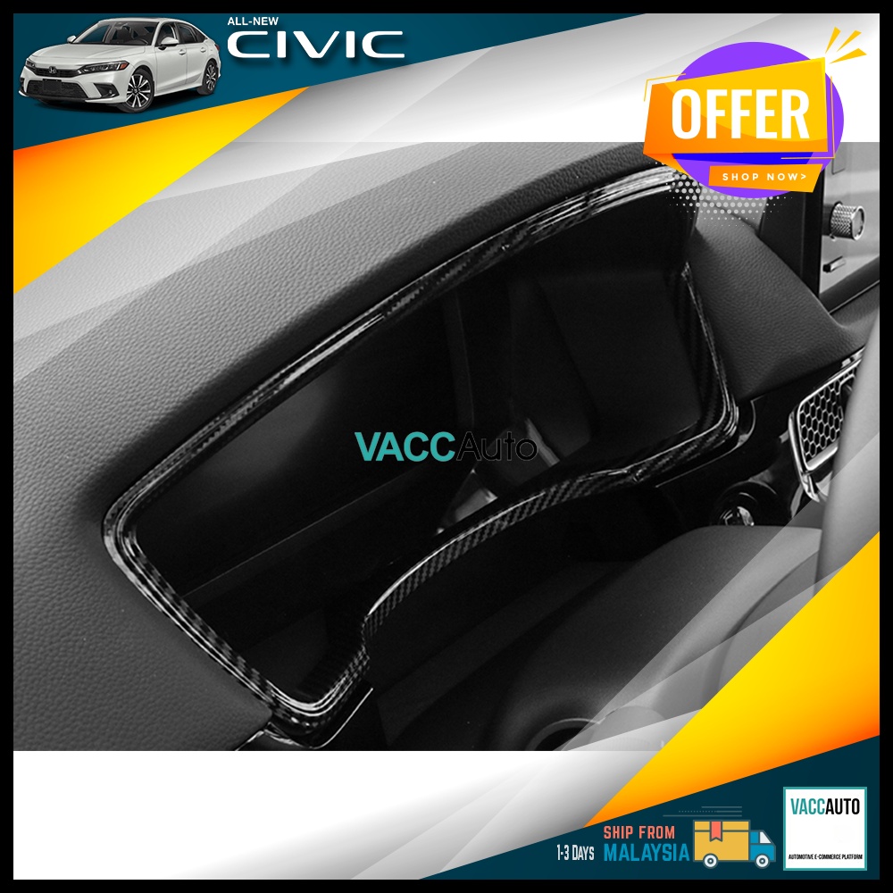 Honda Civic FE 11th Meter Carbon Lining Interior Decoration Texture ...