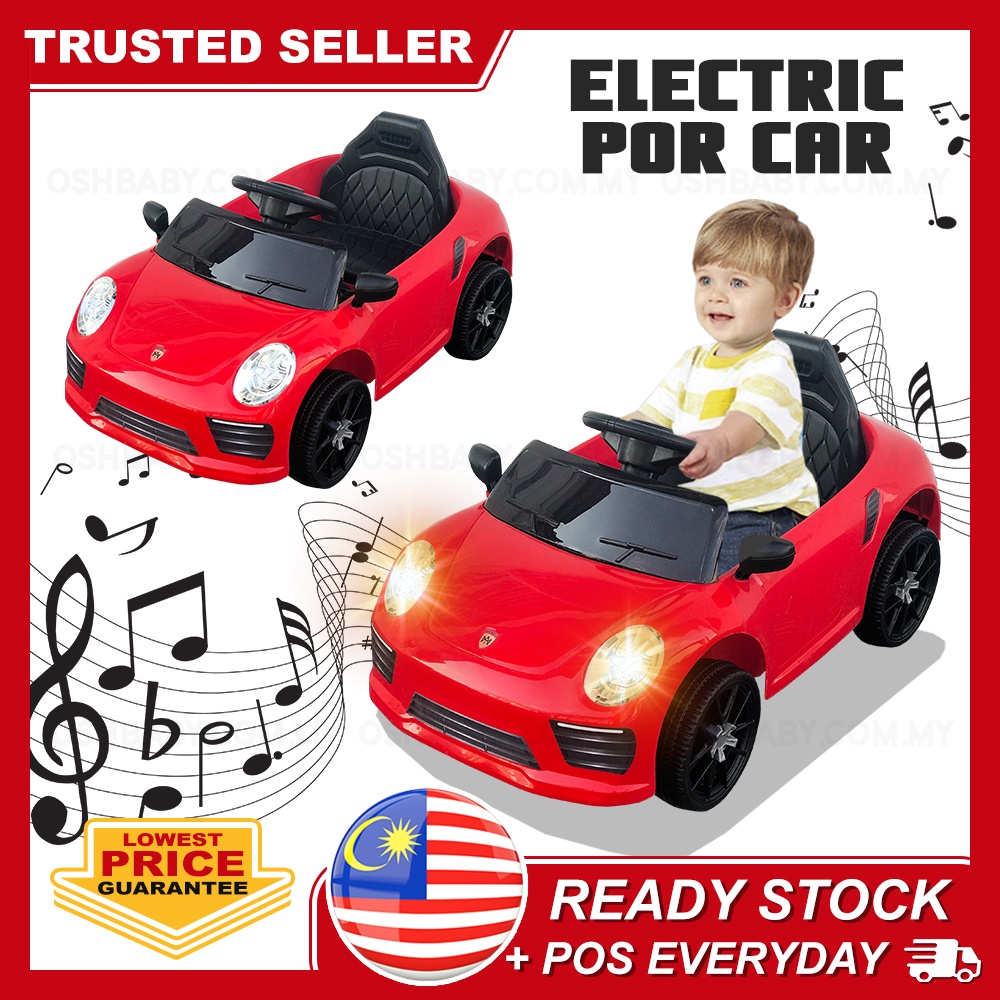 ELECTRIC POR CAR kids ride on car kids car electric car kids kereta ...