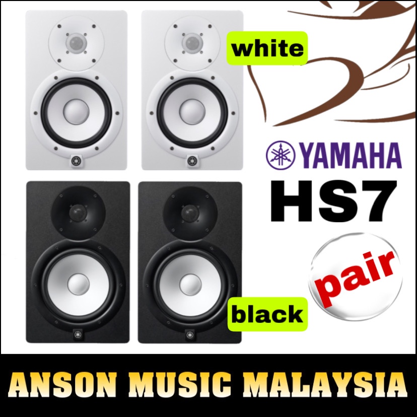 Yamaha HS7 Powered Studio Monitor, Pair | Shopee Malaysia