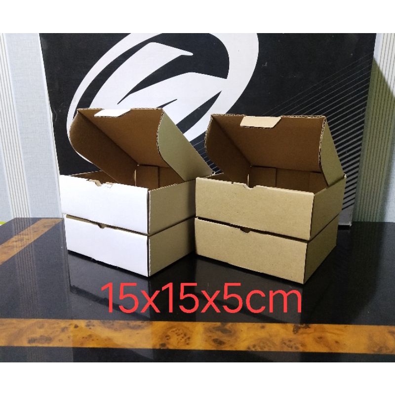 PUTIH Die cut cardboard 15x15x5 cm pizza Box, white | Shopee Malaysia