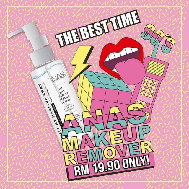 Hott PRODUCT 🔥🔥🔥ANAS Makeup Remover + Cleasing Oil (APS09) | Shopee Malaysia